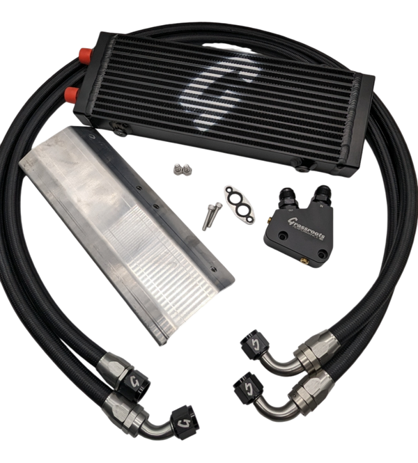 Bolt-On C5 Corvette Dual Pass Oil Cooler Kit - Grassroots Performance
